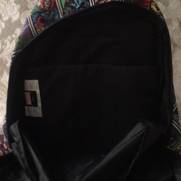 Marvel | Bags | Marvel Backpack Characters Logo Nwt | Poshmark